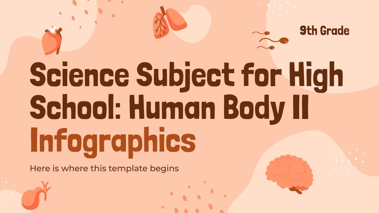 Science for High School: Human Body II Infographics