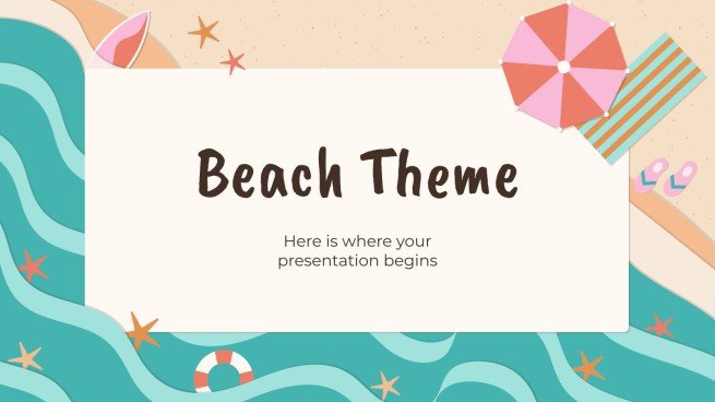 Beach Theme Presentation
