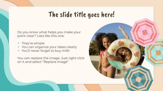 Beach Theme Presentation