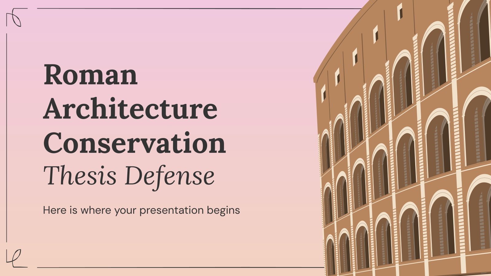 Free Google Slides & PowerPoint Templates about Rome