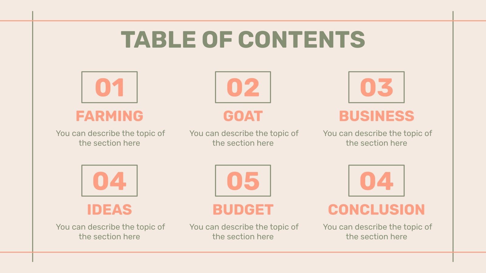 Goat Farming Business Plan Presentation