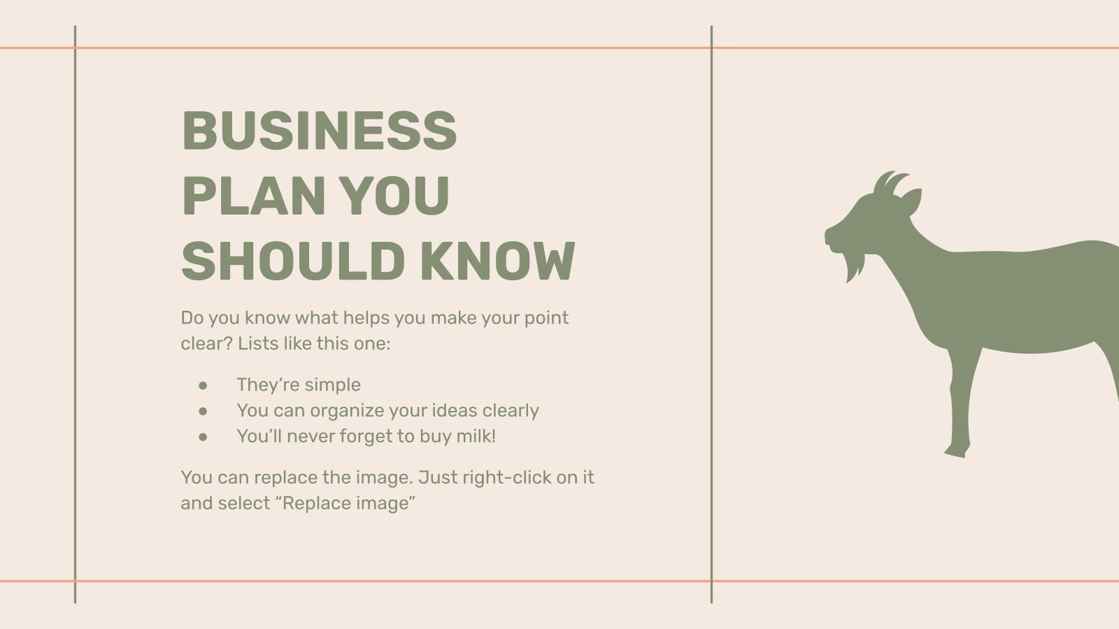 Goat Farming Business Plan Presentation