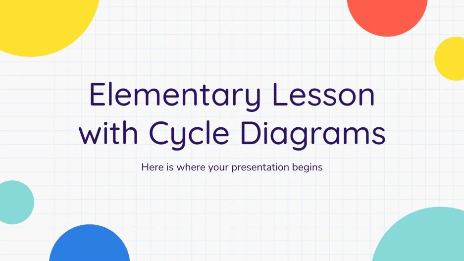 Elementary Lesson with Cycle Diagrams Presentation