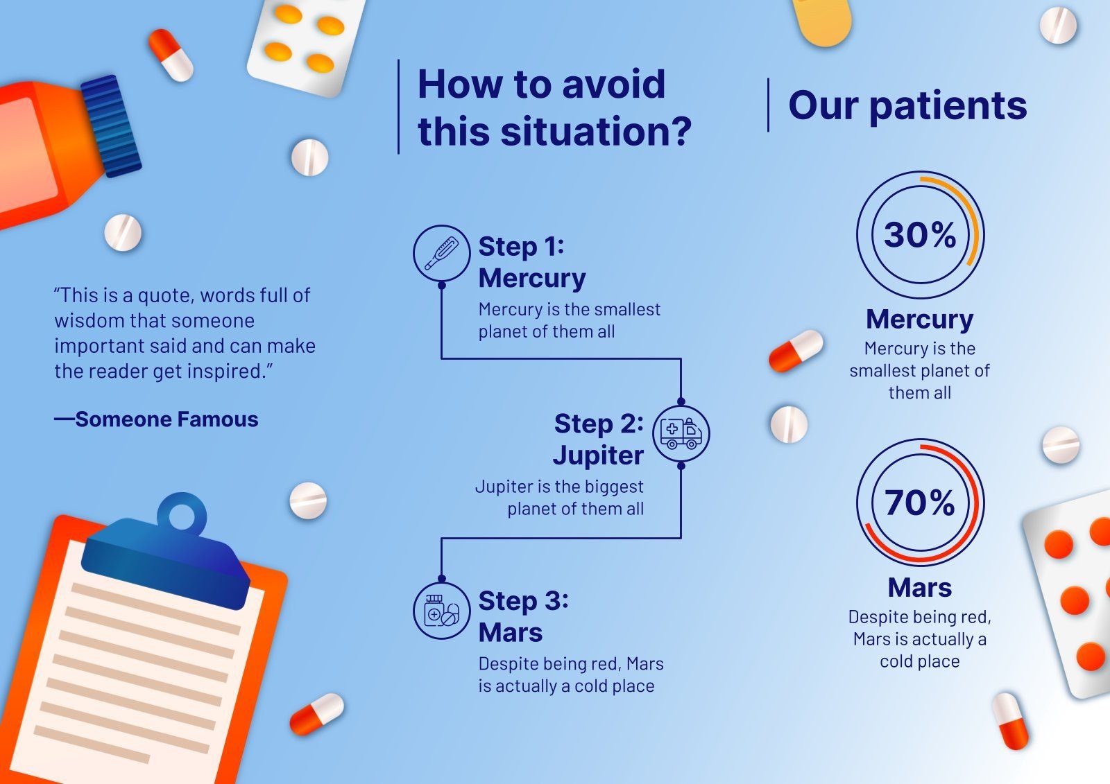 Dangers of Self-medication Brochure Presentation