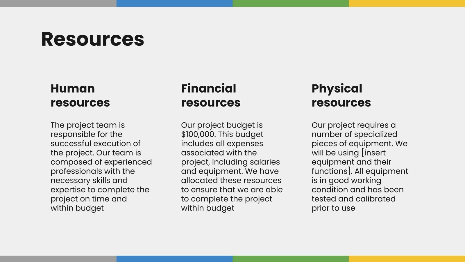 Garbage Management Policy Project Proposal Presentation