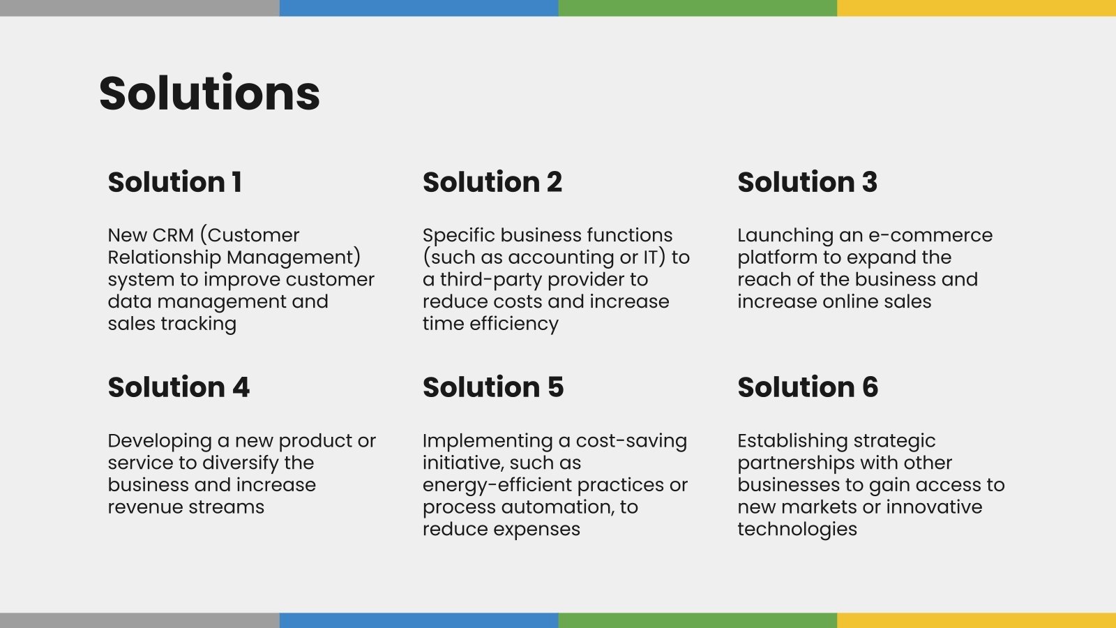 Garbage Management Policy Project Proposal Presentation