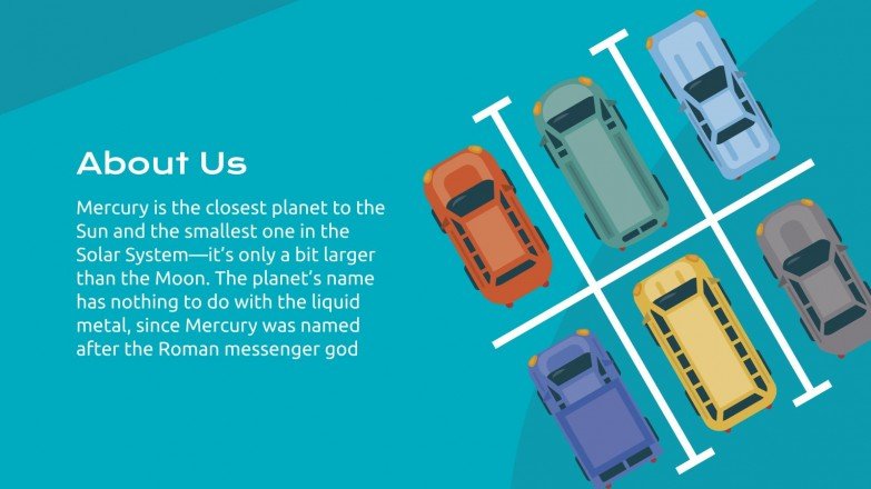 Driving Center Google Slides theme & PowerPoint template