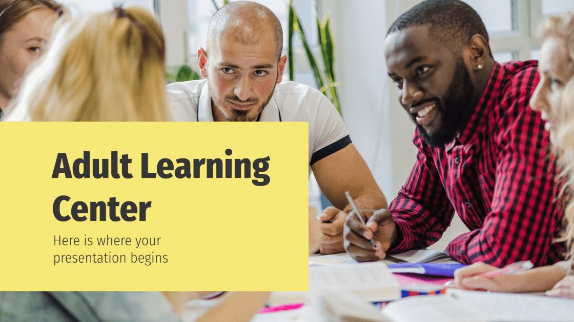 Adult Learning Center Google Slides Theme and PPT Template