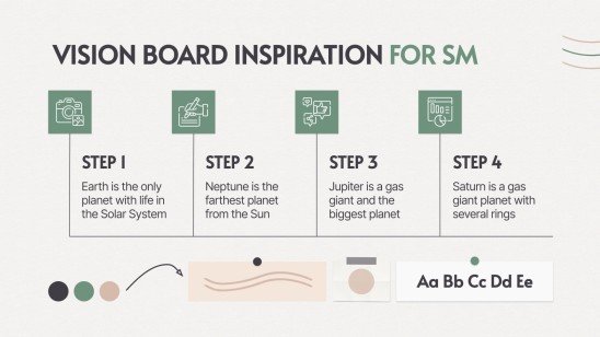 Vision Board Inspiration for Social Media Infographics