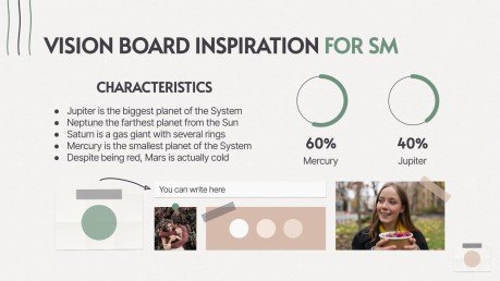 Vision Board Inspiration for Social Media Infographics