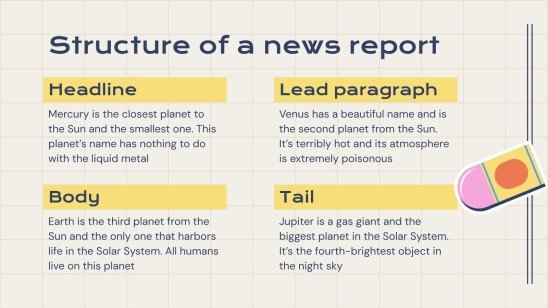 News Report Writing Tips for Students Presentation