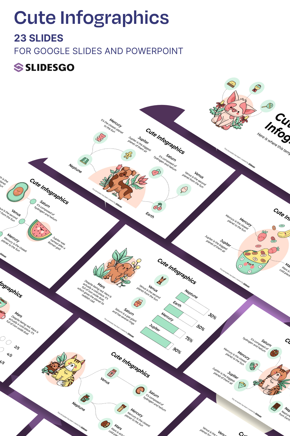 Cute Infographics Template
