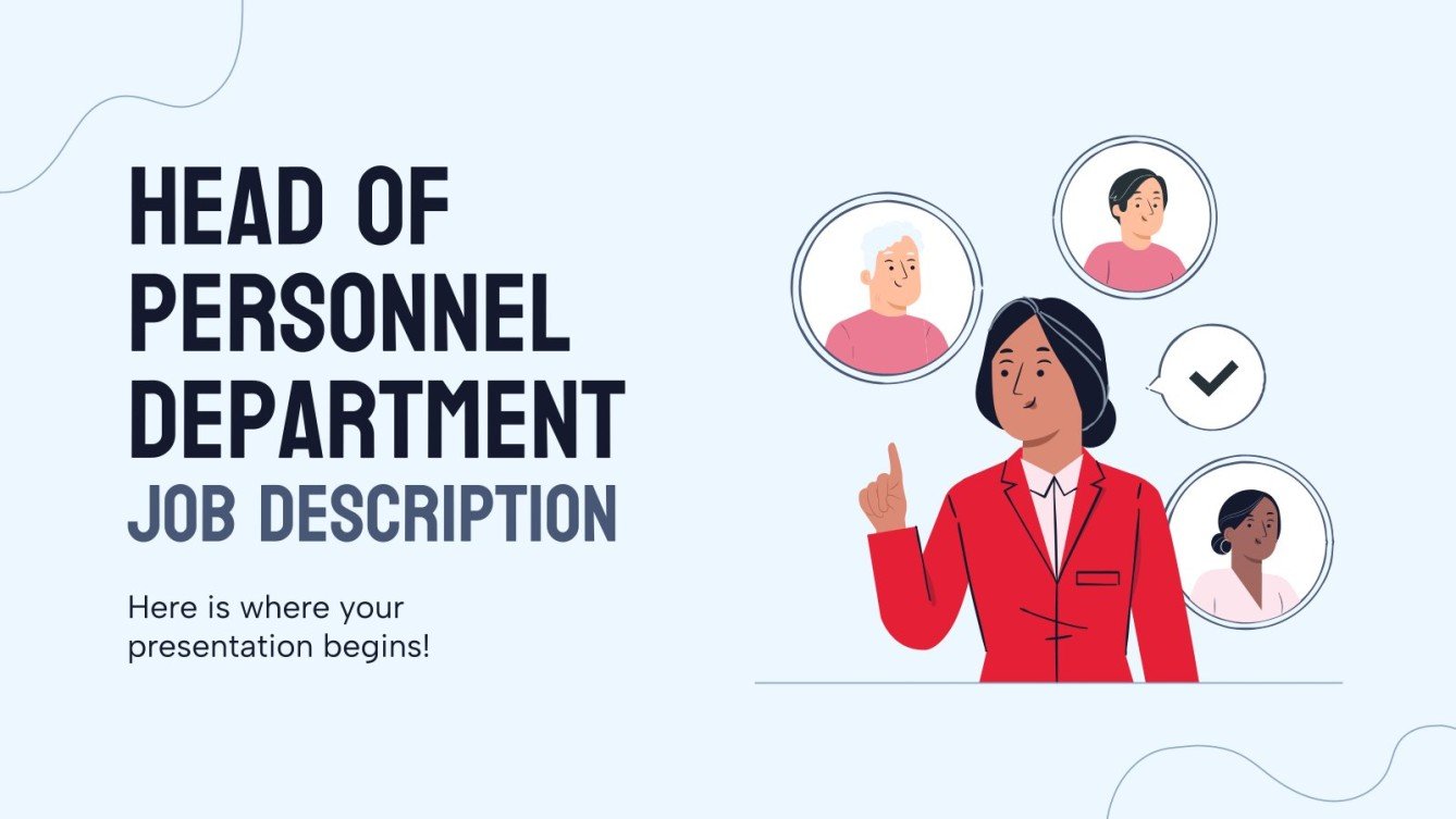 Free Google Slides & PPT templates related to Job Descriptions