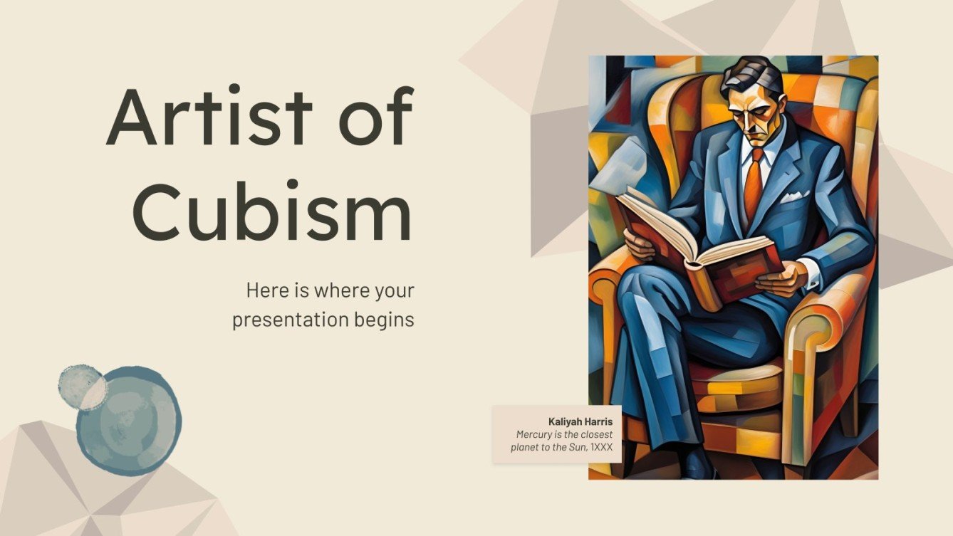 Artists of Cubism Presentation