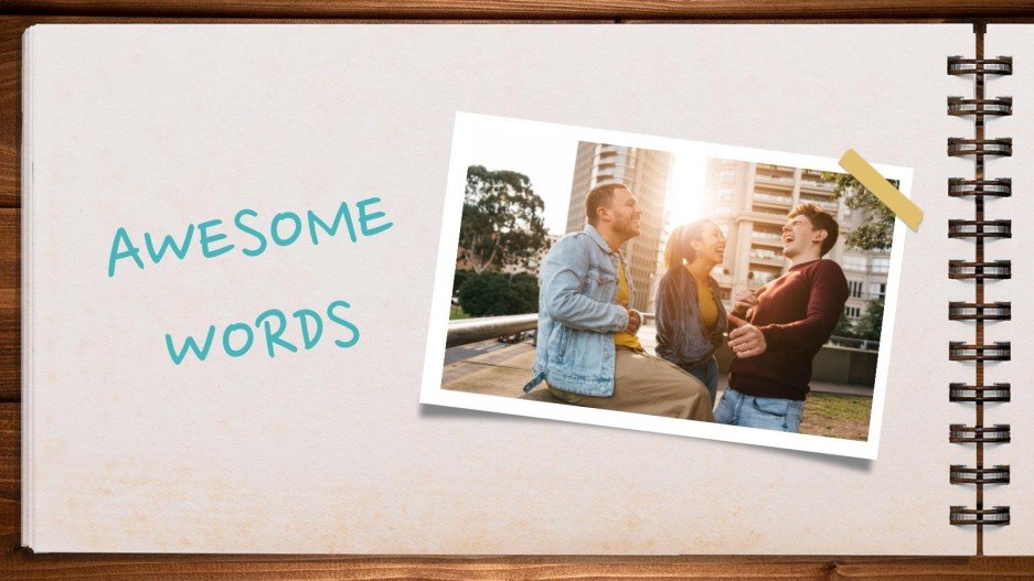 Memories Photo Album Google Slides Theme and PPT Template
