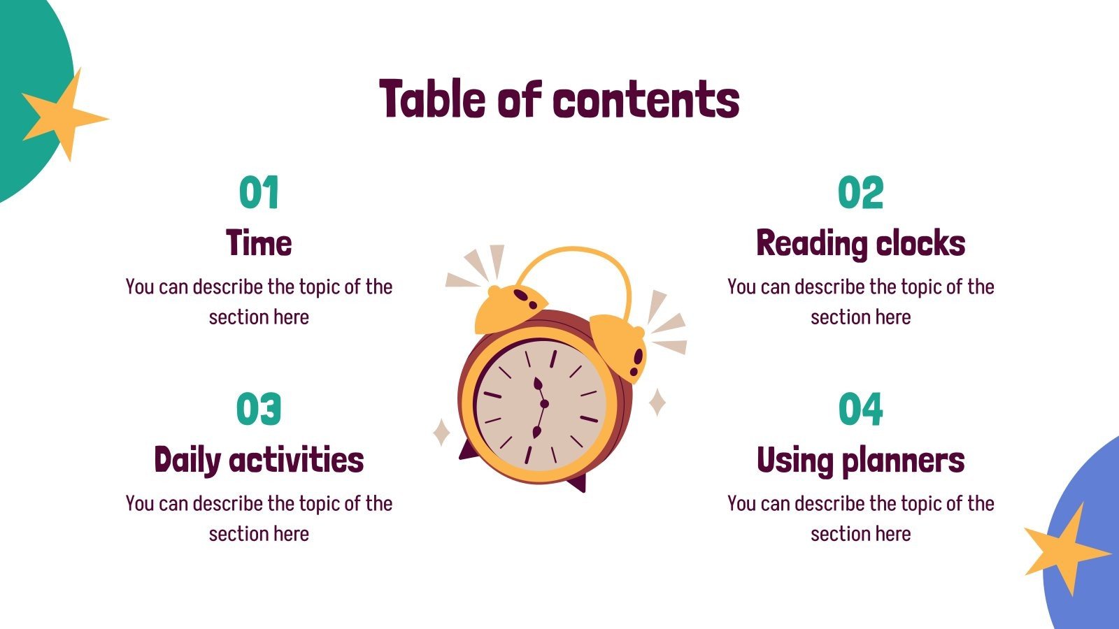 What Time Is It? Presentation