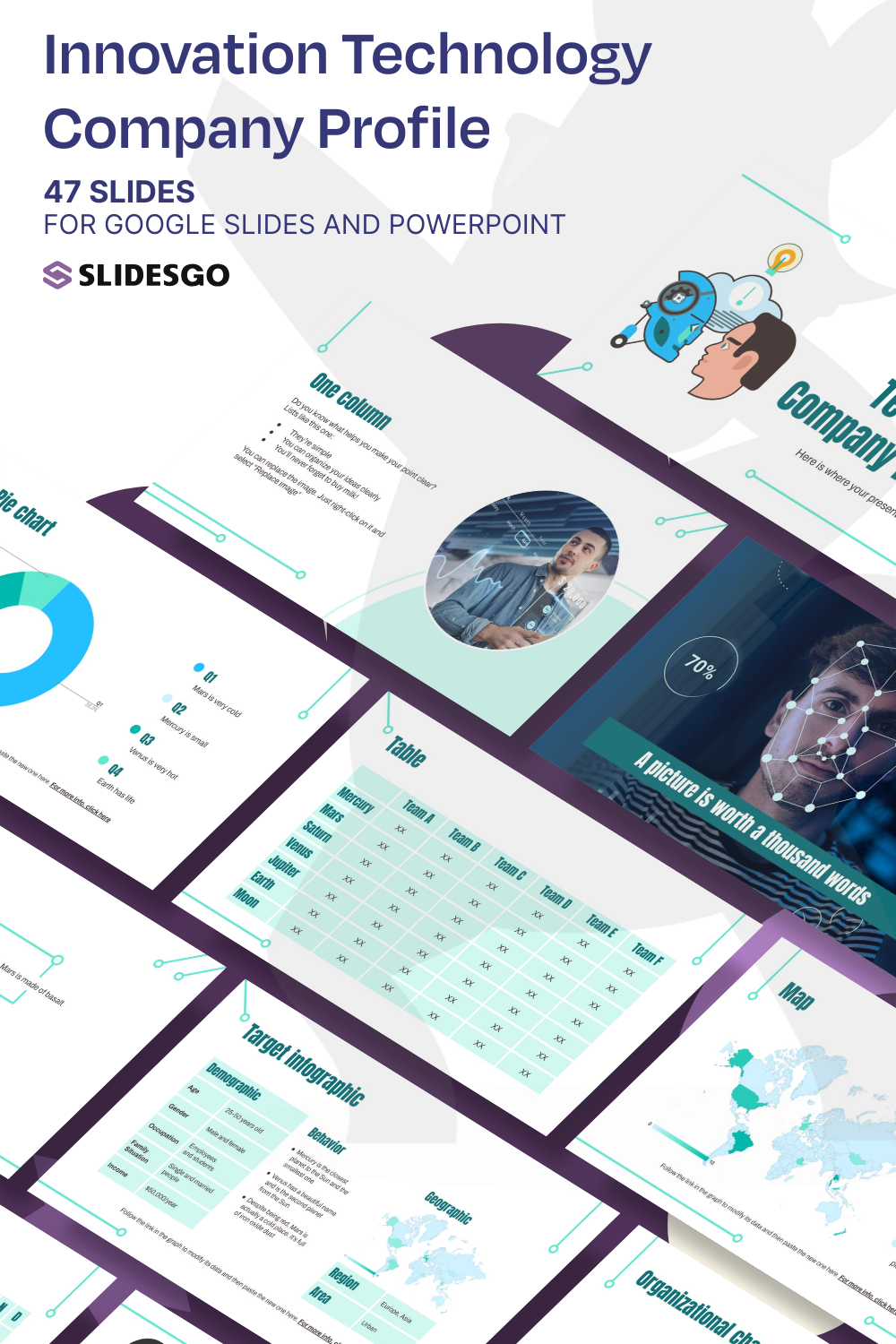 Innovation Technology Company Profile Presentation