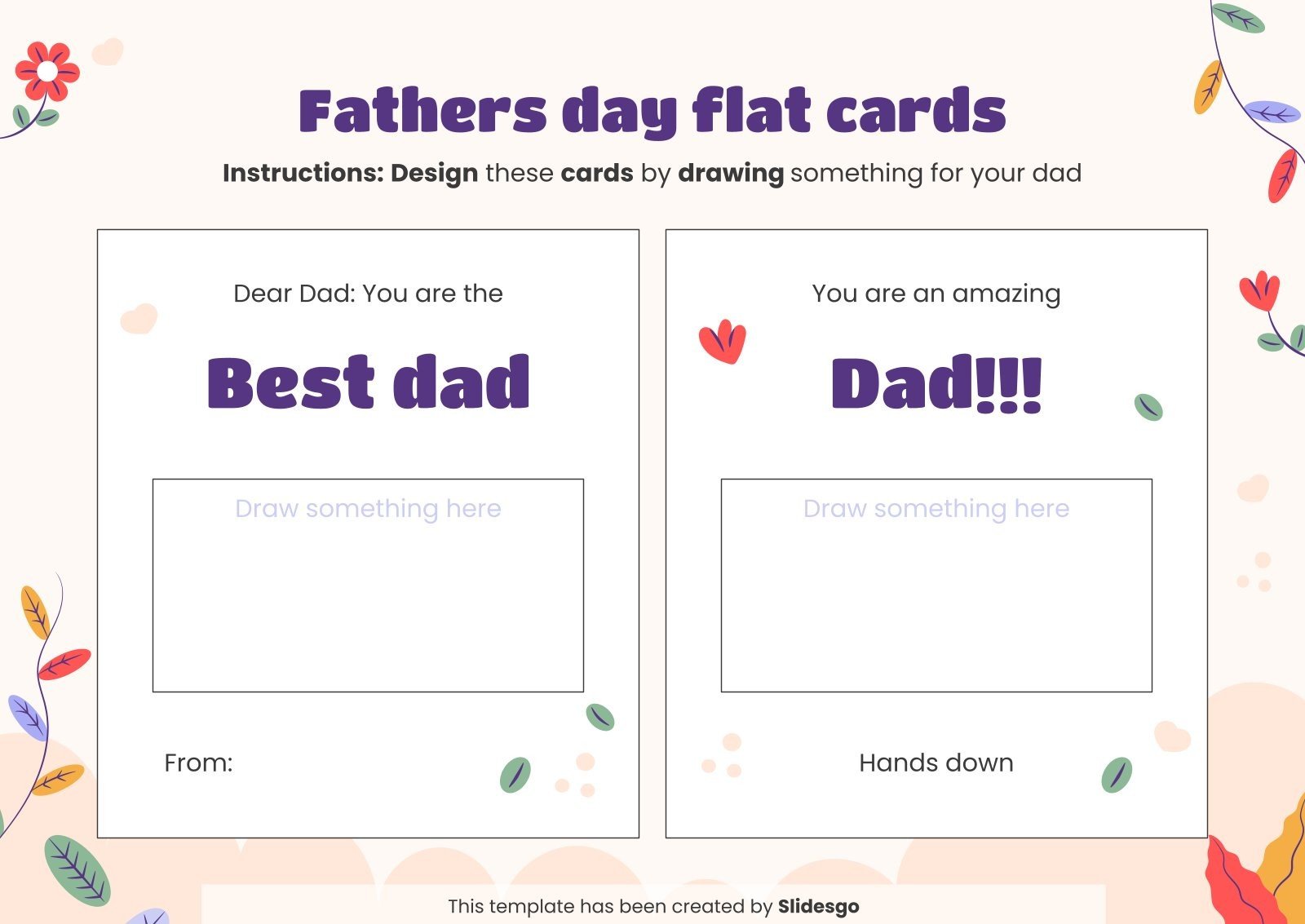 Fathers Day Presents for Pre-K Students Presentation
