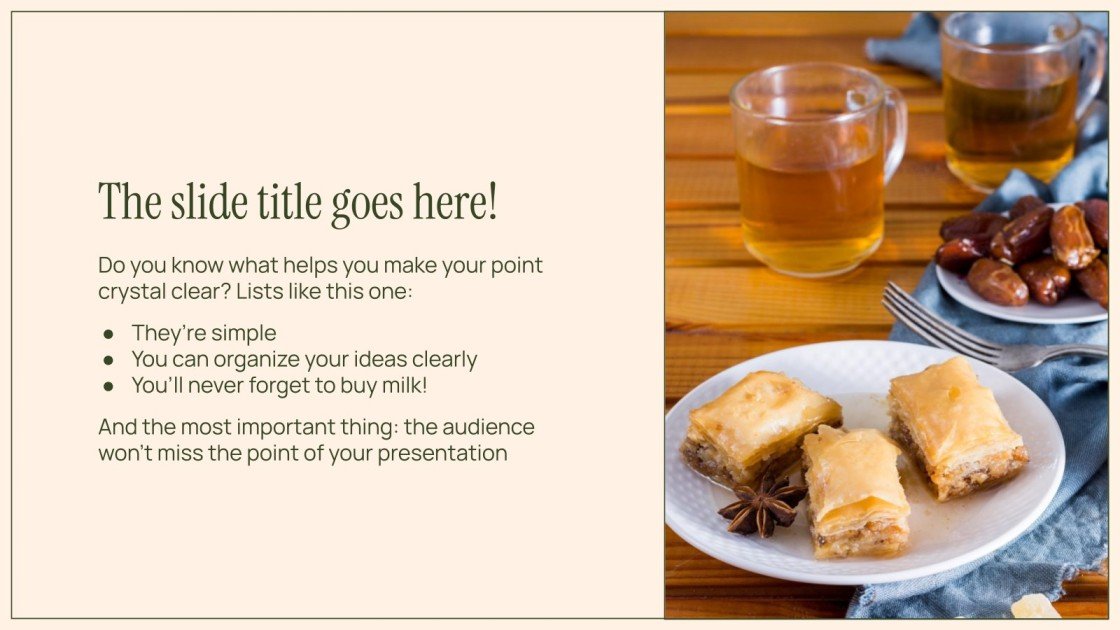 All About Dates Fruit Presentation
