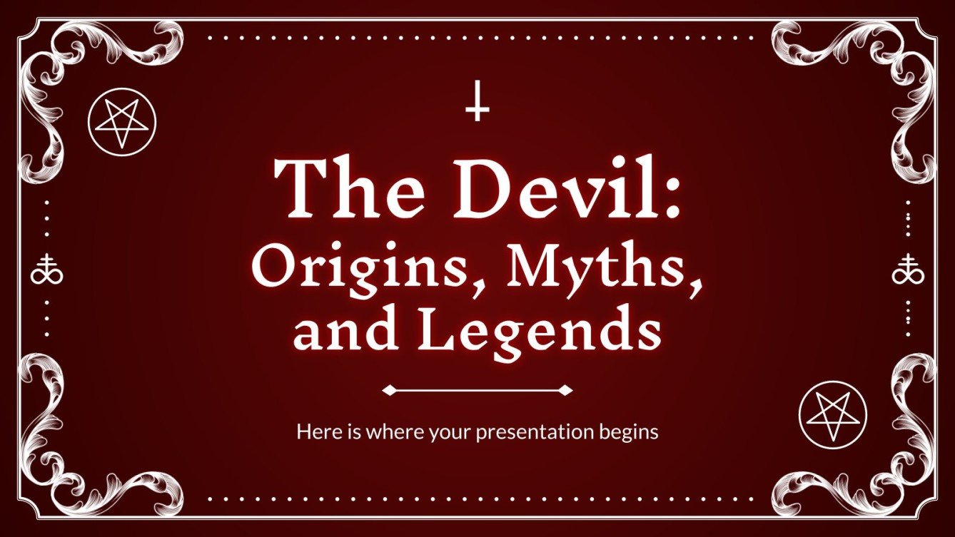 The Devil: Origins, Myths, and Legends Presentation