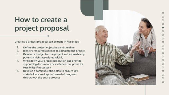 Elderly Patient Support Project Proposal Presentation