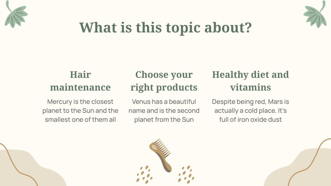 Hair Care Workshop Presentation