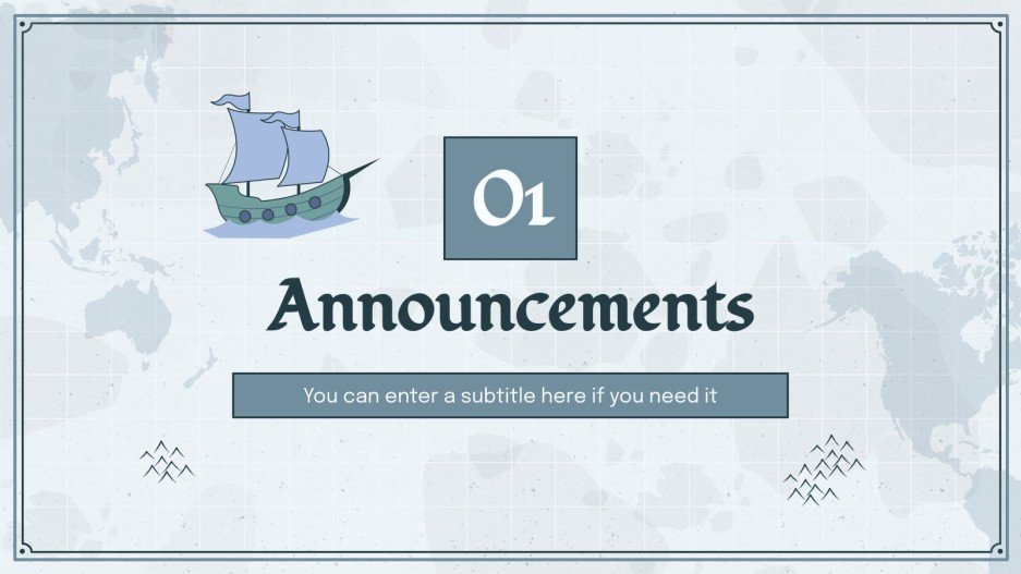 Ancient Cartography Newsletter Presentation