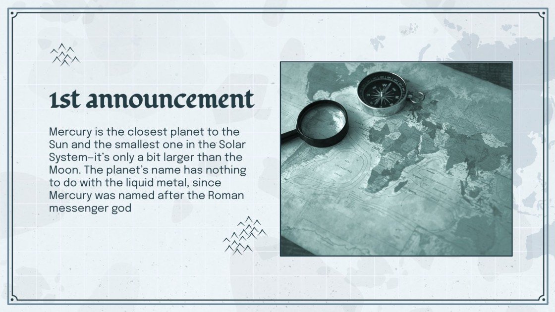 Ancient Cartography Newsletter Presentation