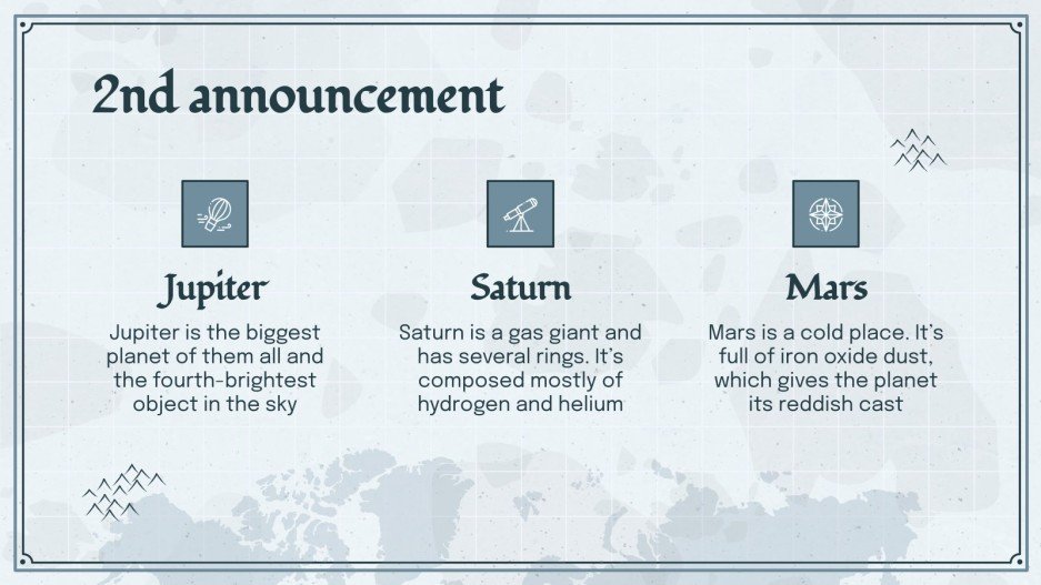 Ancient Cartography Newsletter Presentation