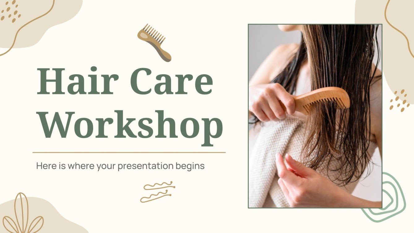Free Google Slides and PPT Templates on Hair