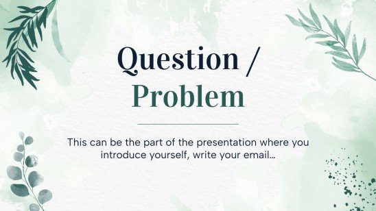 Sage Leaf Pecha Kucha Presentation