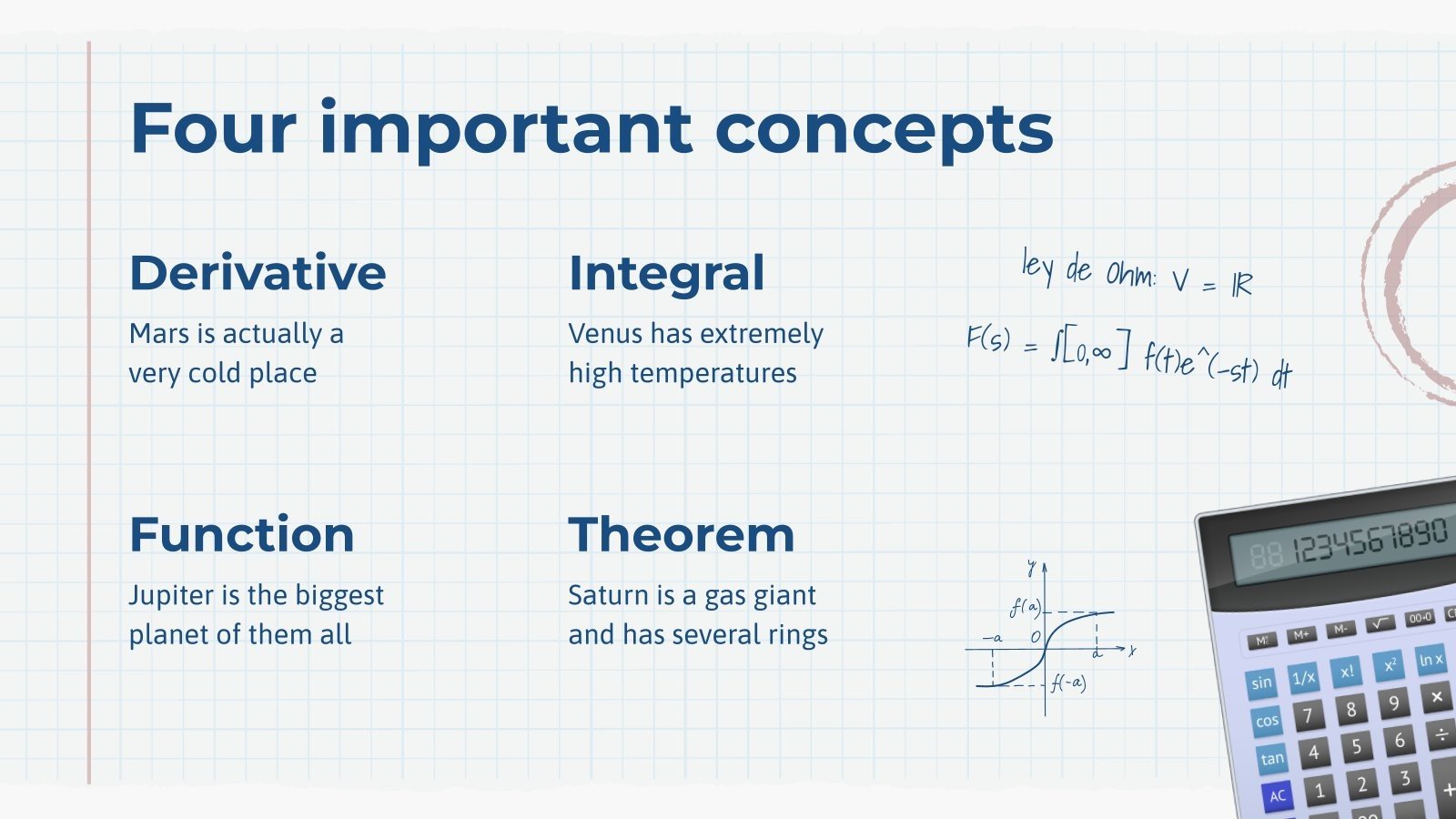 Differential and Integral Calculus Lesson for College