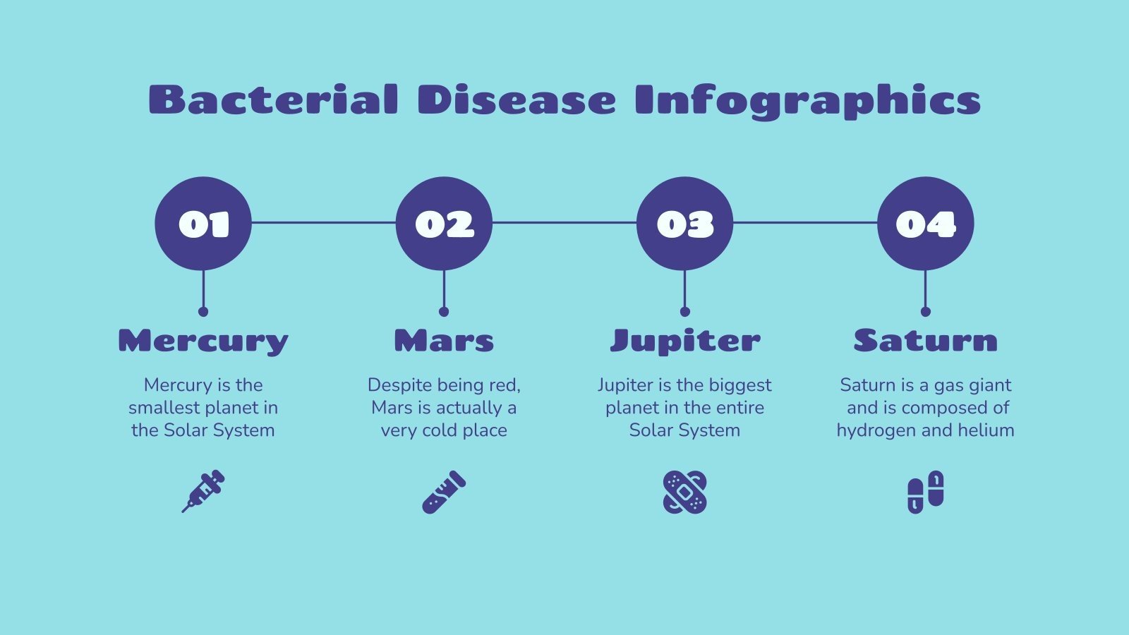 Bacterial Disease Infographics Presentation