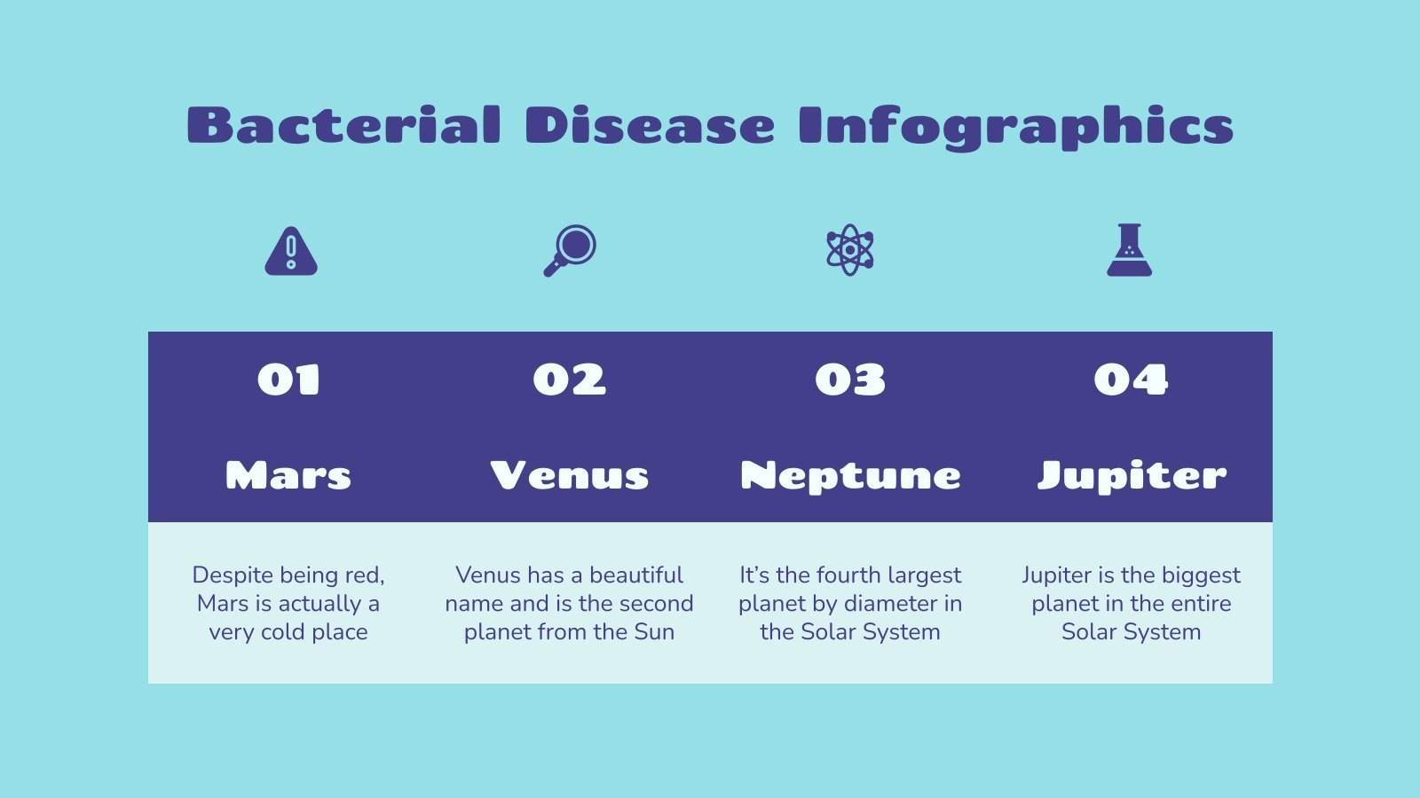 Bacterial Disease Infographics Presentation