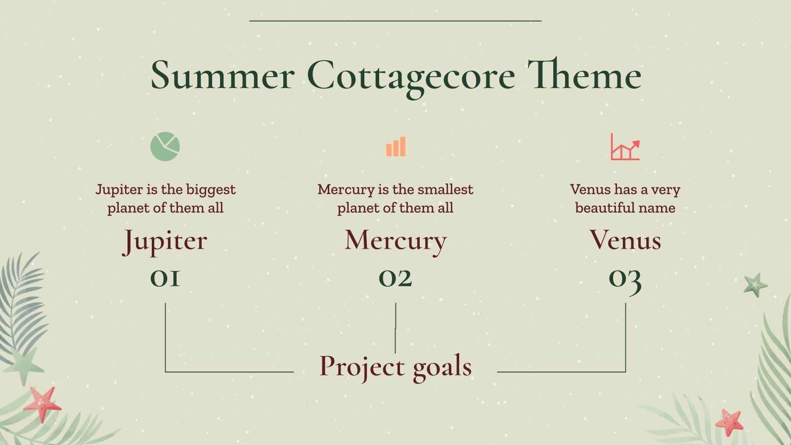Summer Cottagecore Theme Infographics Template