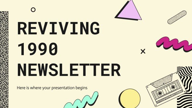 Free Newsletter Google Slides themes and PowerPoint templates