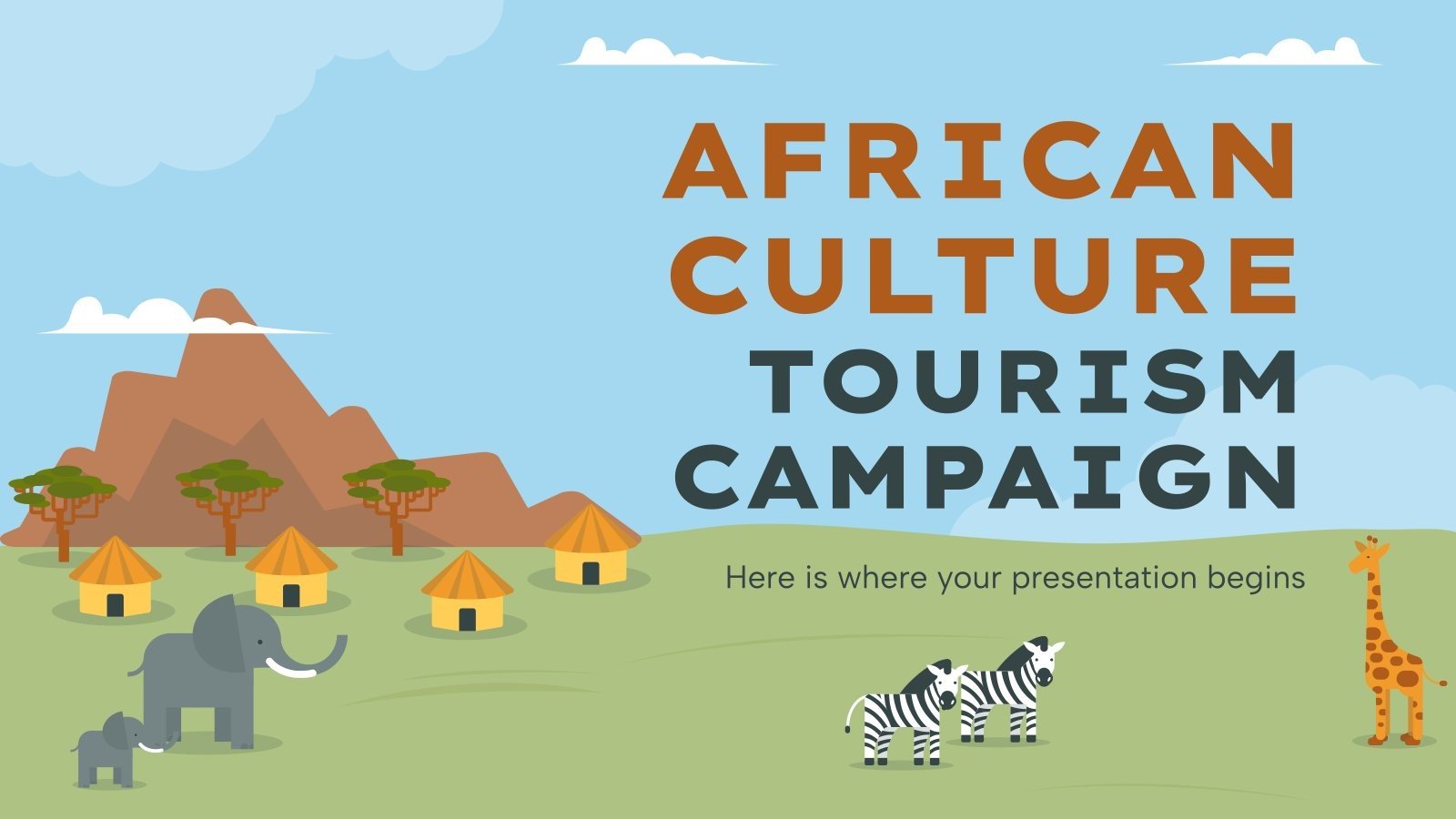 African Culture Tourism Campaign Presentation