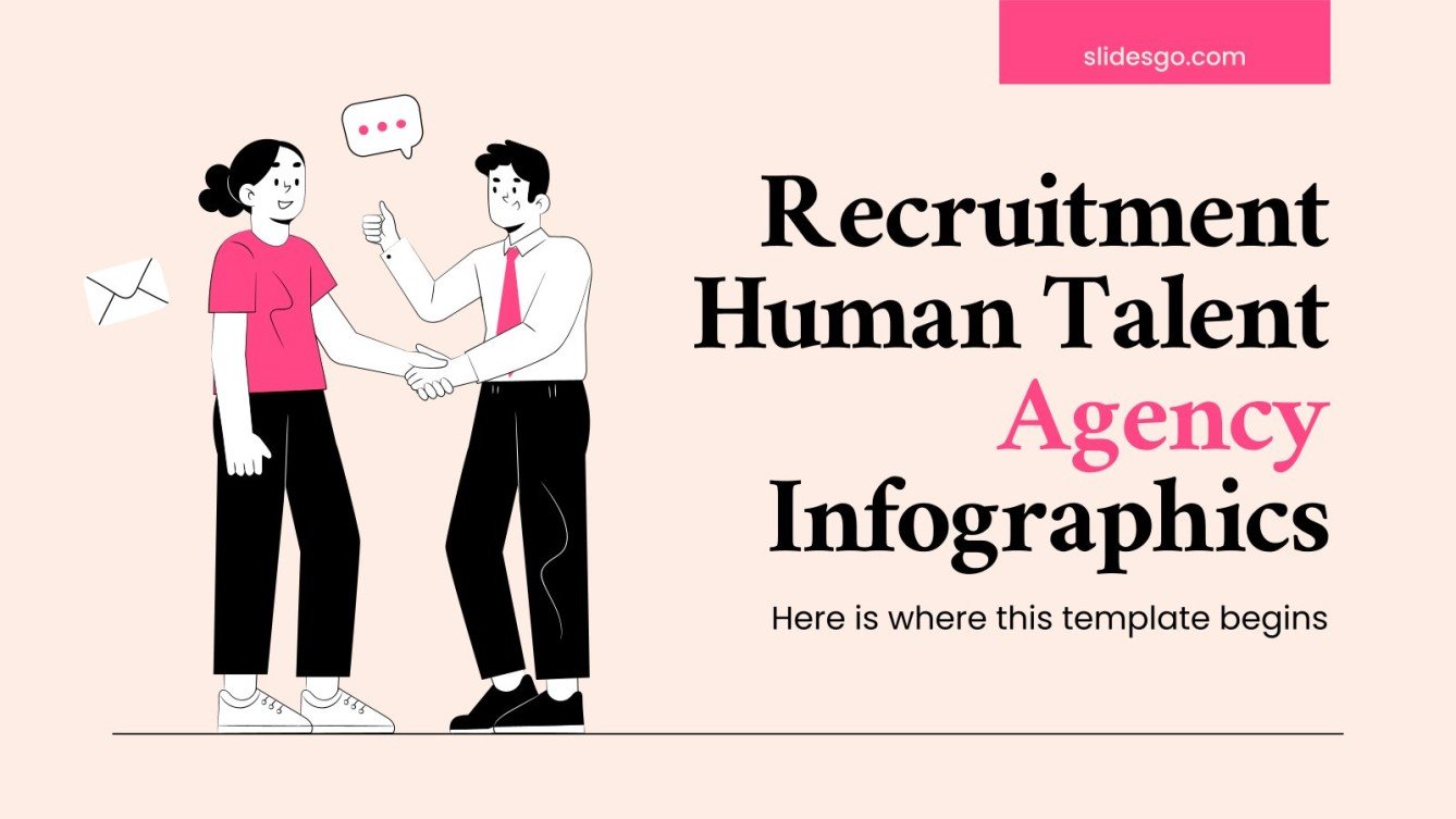 Recruitment Human Talent Agency Infographics Template