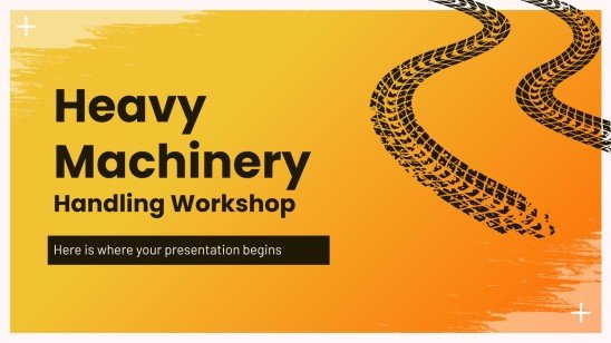 Heavy Machinery Handling Workshop Presentation