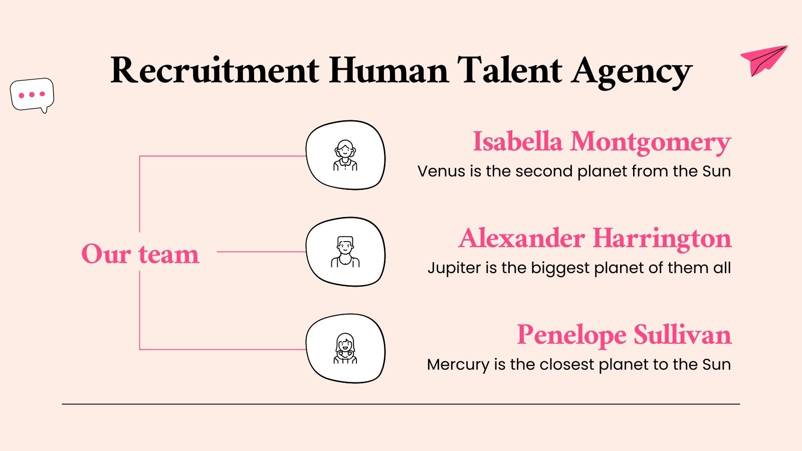 Recruitment Human Talent Agency Infographics Template