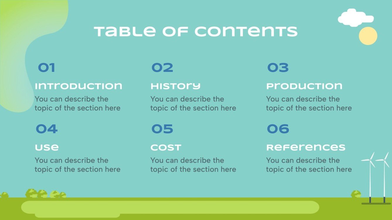 Renewable Energy: Windmill Presentation