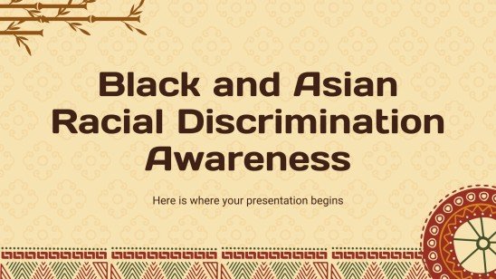 Black and Asian Racial Discrimination Awareness Presentation