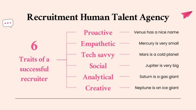 Recruitment Human Talent Agency Infographics Template