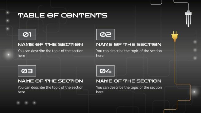 Cables Design Theme Presentation