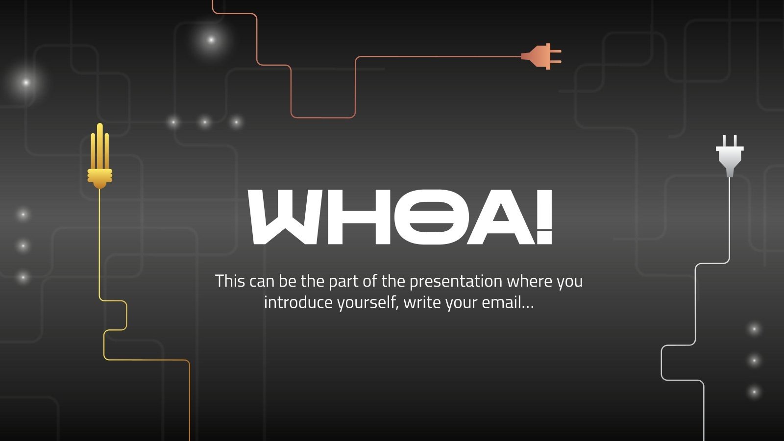 Cables Design Theme Presentation