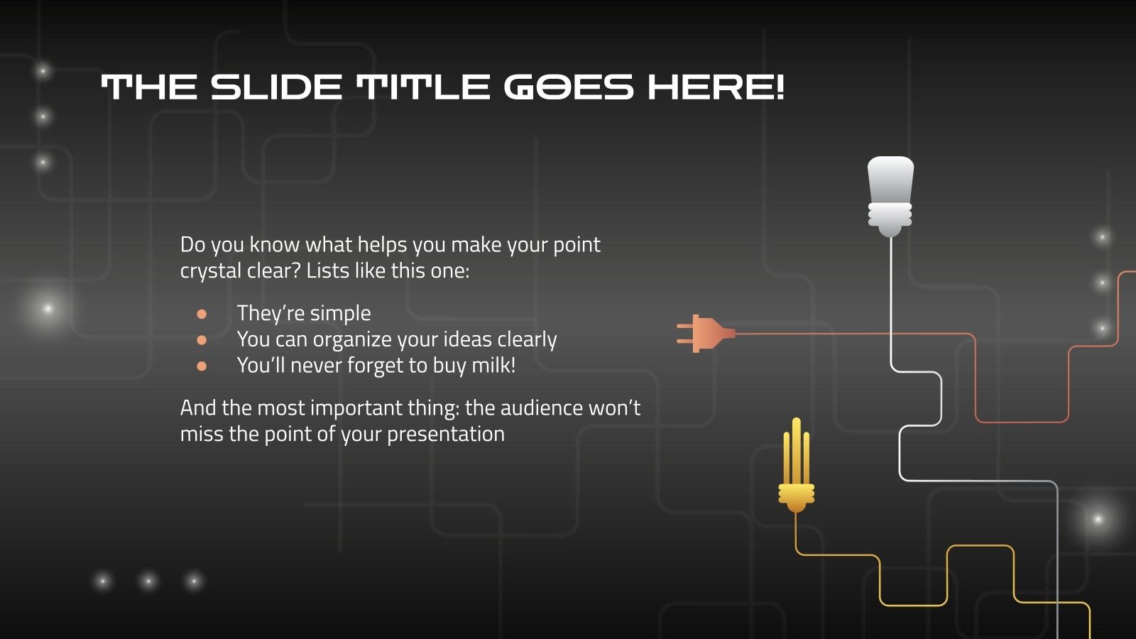 Cables Design Theme Presentation