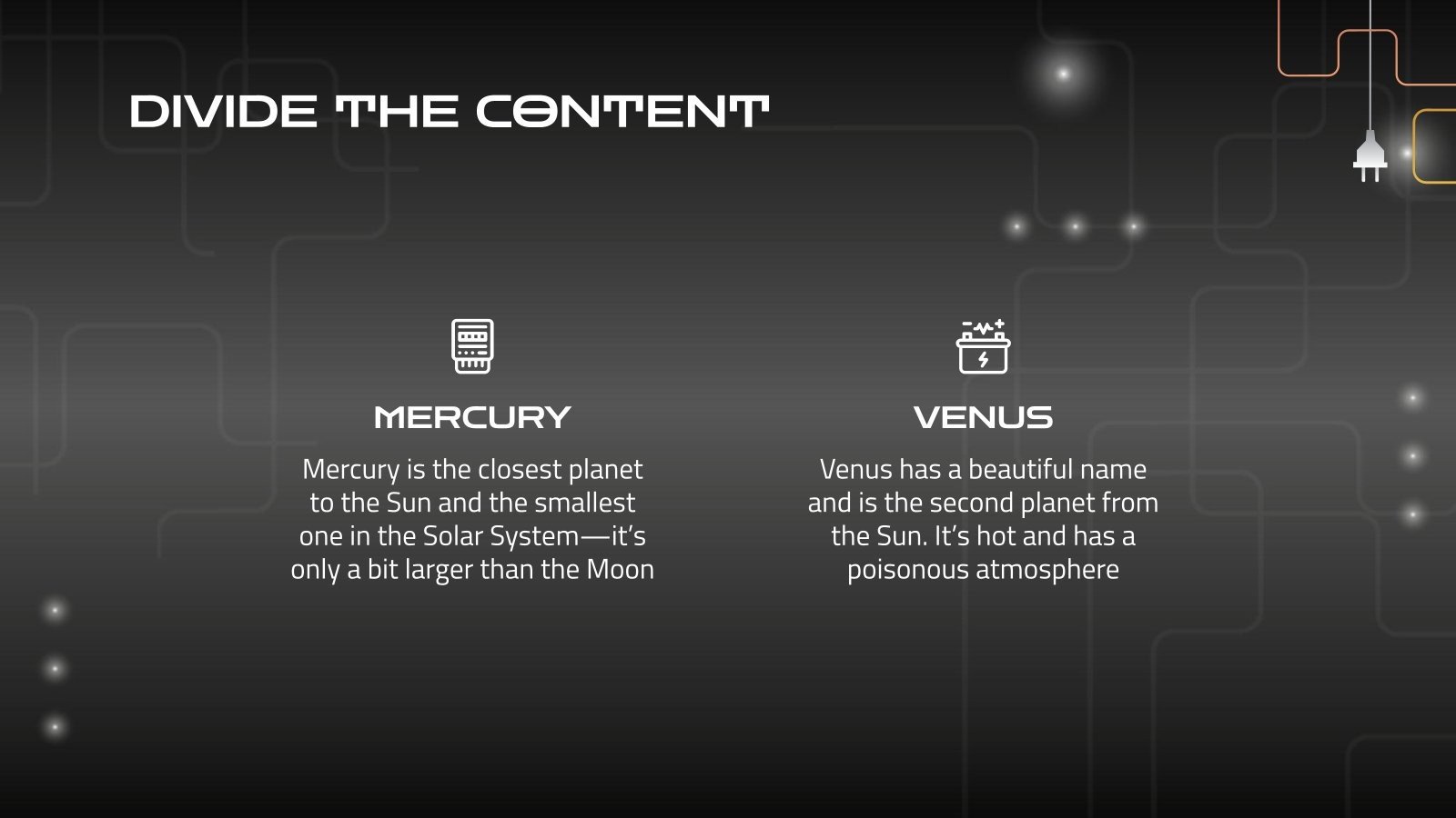 Cables Design Theme Presentation
