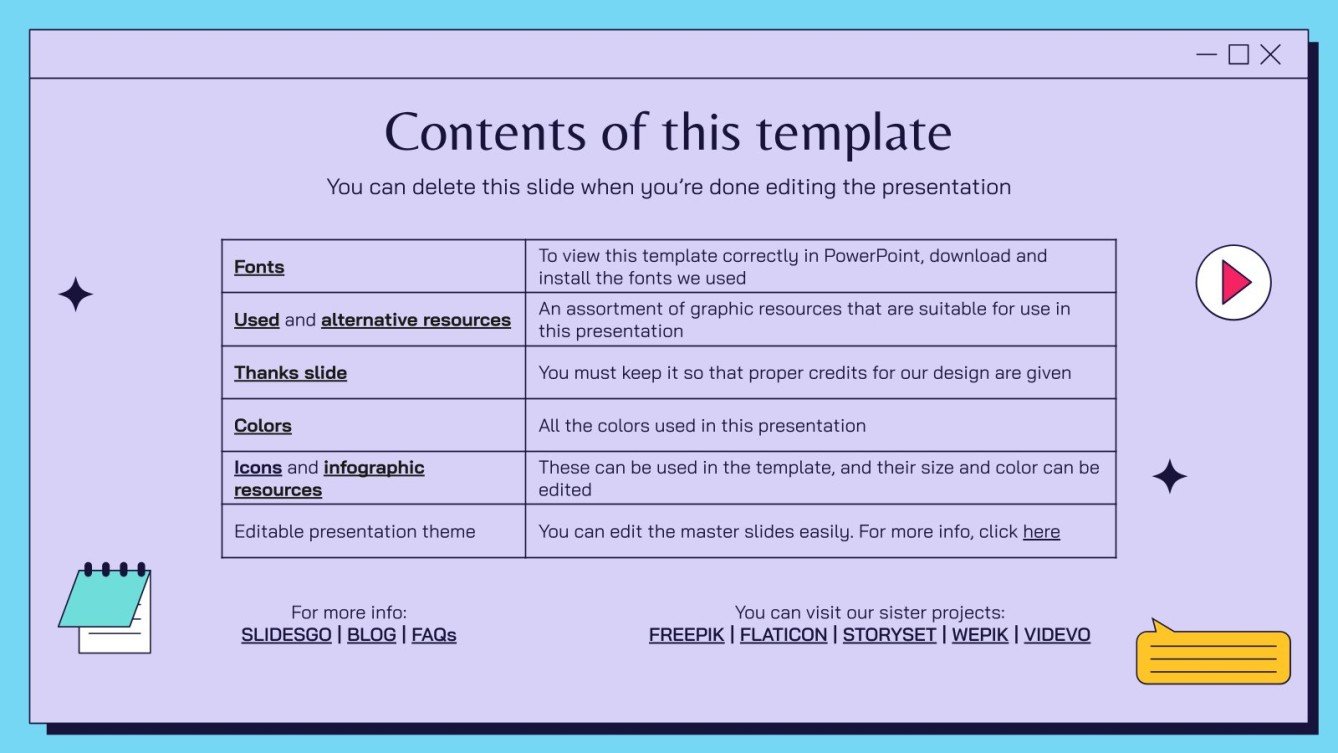 Cute Interface Portfolio Presentation
