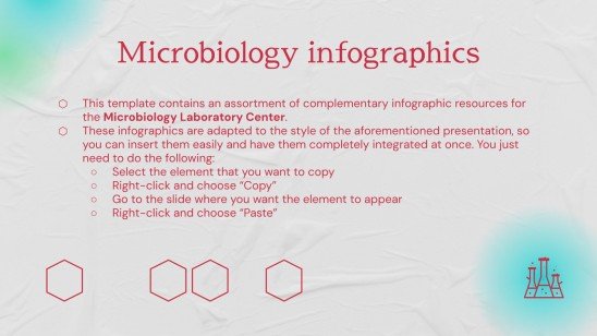 Microbiology Laboratory Center Infographics Template