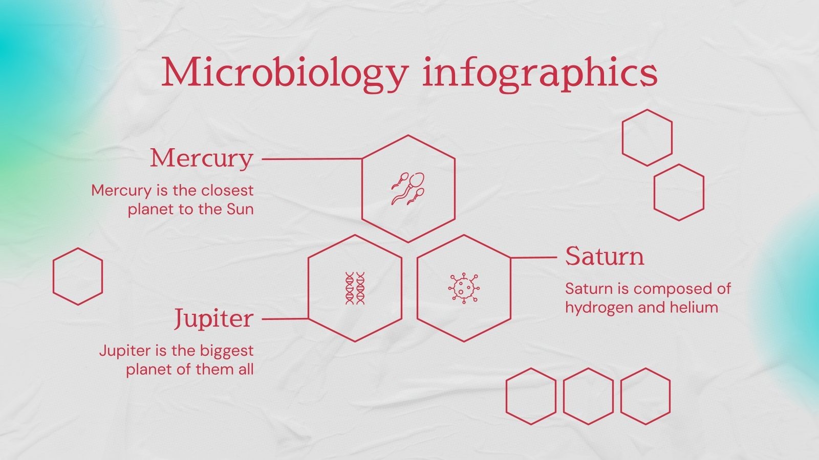 Microbiology Laboratory Center Infographics Template